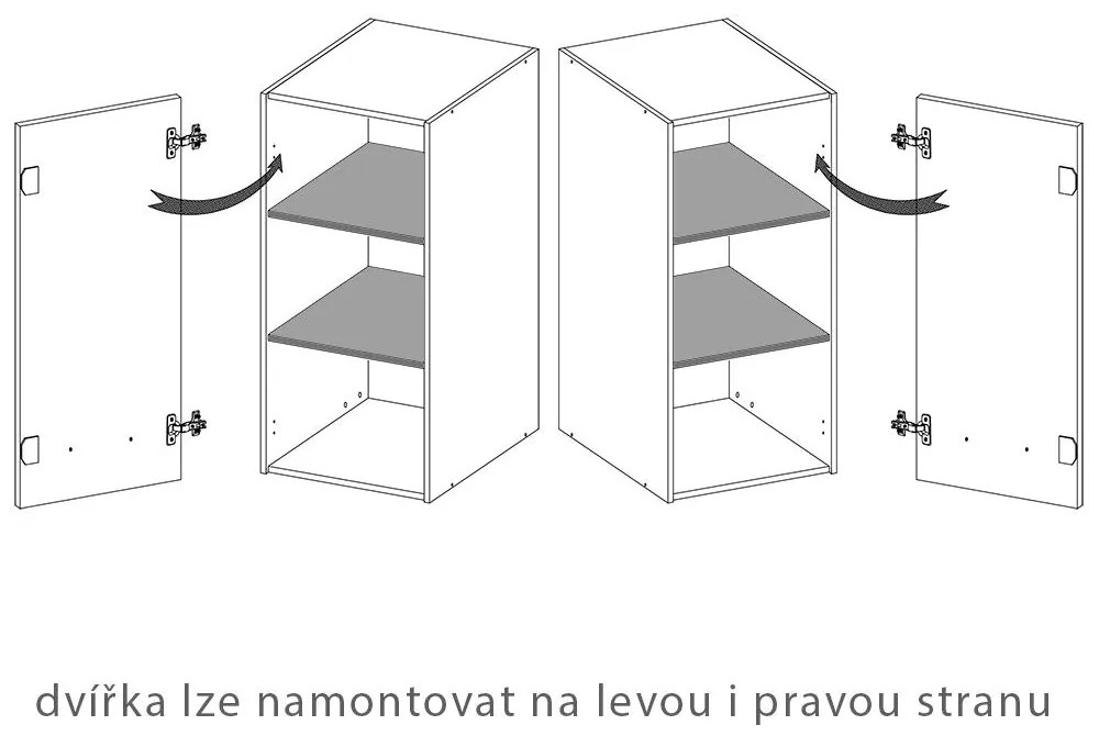 Kuchyňská linka GLAMOUR b | 270 cm | bílá mat