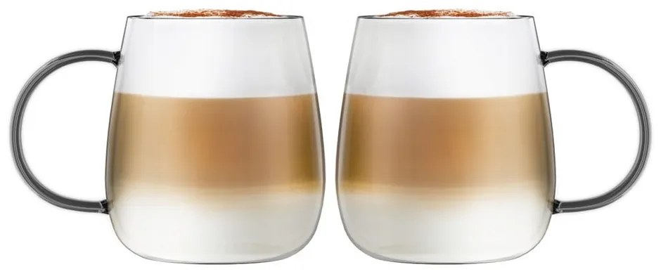 Hrnky na cappuccino v sadě 2 ks 400 ml Bolla – Vialli Design