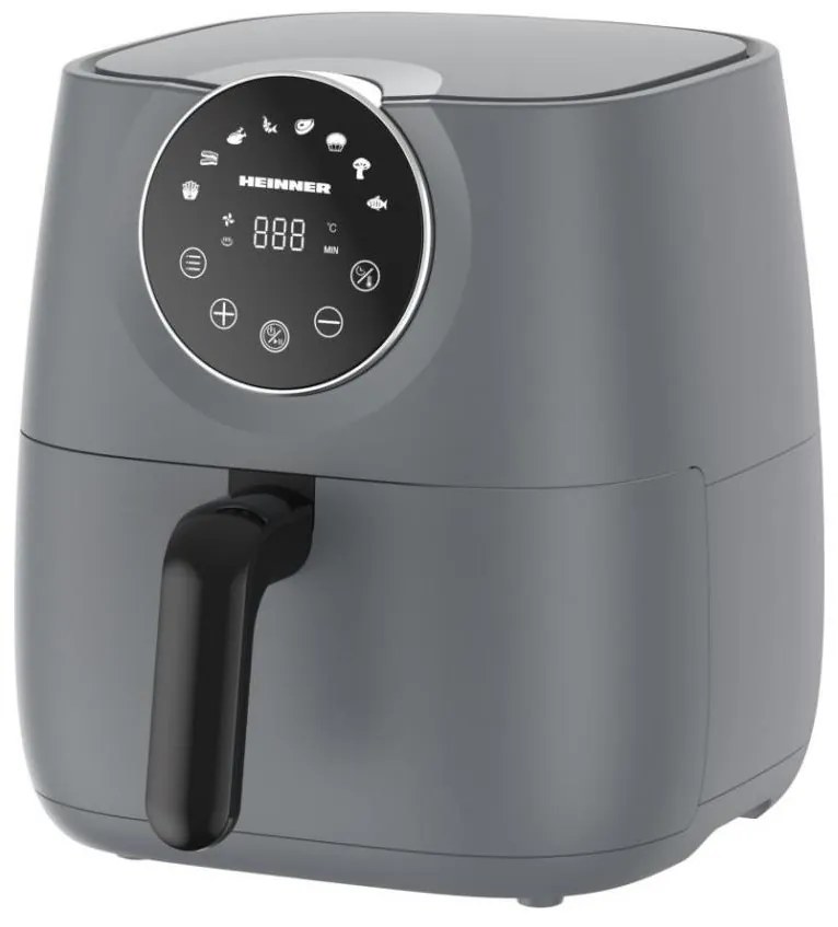 Heinner HAF-B6GREY1700 - Horkovzdušná fritéza 5,7 l 1700W/230V šedá