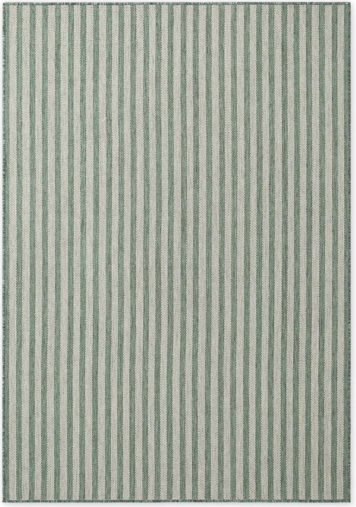 Ted Baker, Kusový koberec Ted Baker Haringey 106396 Green White, 160x230, zelená, chodba / předsíň