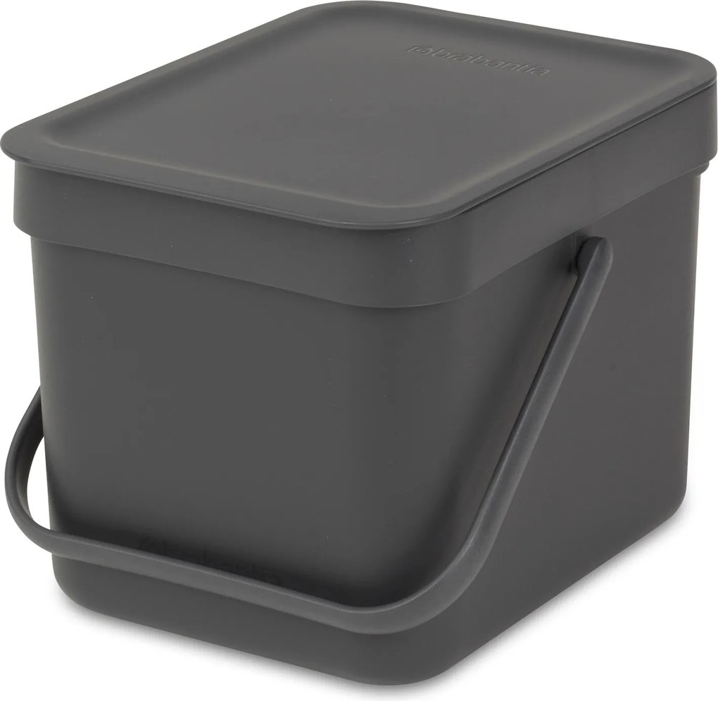 Brabantia Koš Sort&Go 6L šedá