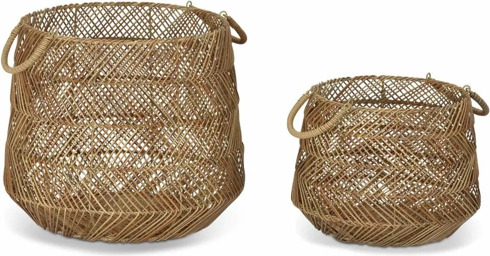 Set 2 ks košíků Hinton Woven Basket Garden Trading