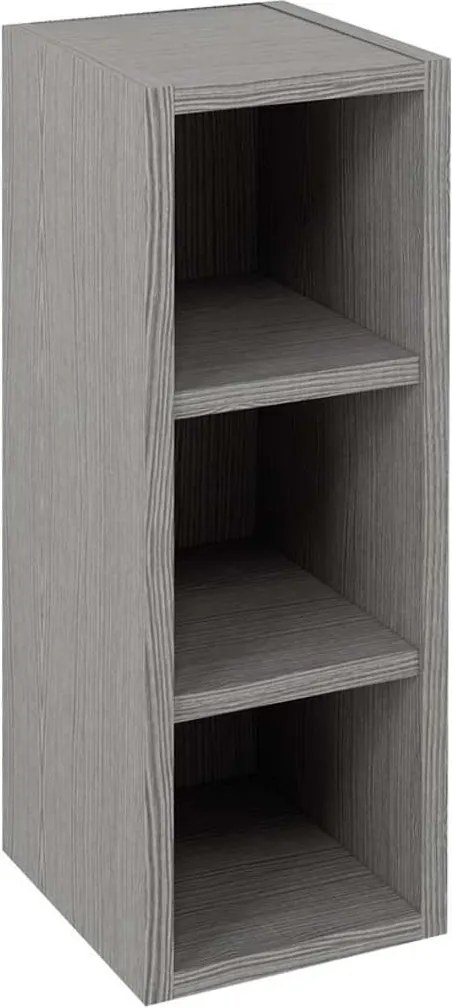 Sapho Espace - Otevřená policová skříňka 20x60x22 cm, dub stříbrný ESC140-1111