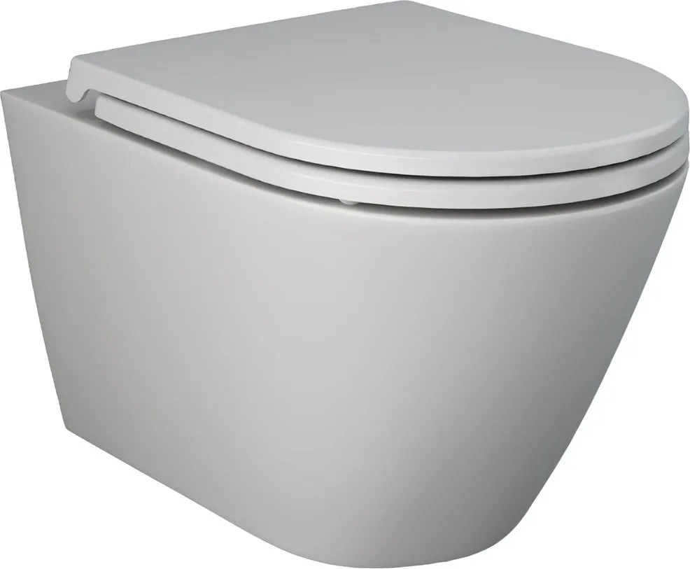 RAK Ceramics Feeling Závěsné WC White, 34 × 36 × 52 cm, bez splachovacího kruhu