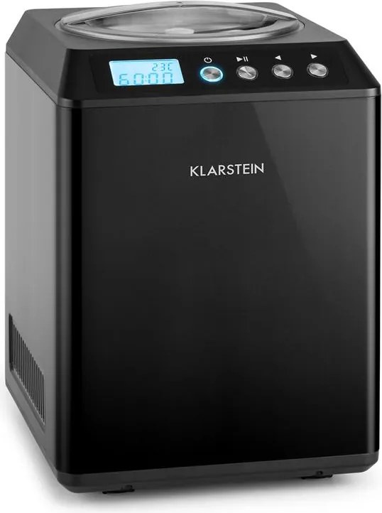 Klarstein Vanille Sky Family, zmrzlinovač, jogurtovač, 2,5 l, 250 W, černý