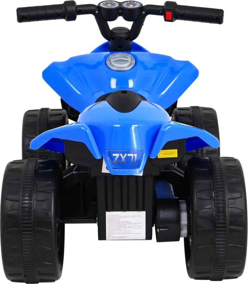 Ramiz Čtyřkolka Little Monster na baterie pro nejmenší modrá + pohon 25W