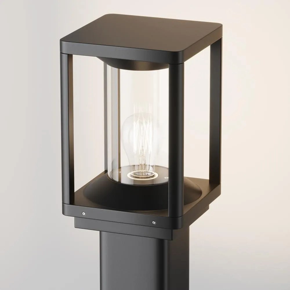 M O452FL-01GF2 Venkovní sloupkové svítidlo Cell E27 15W černý hliník IP54  - MAYTONI