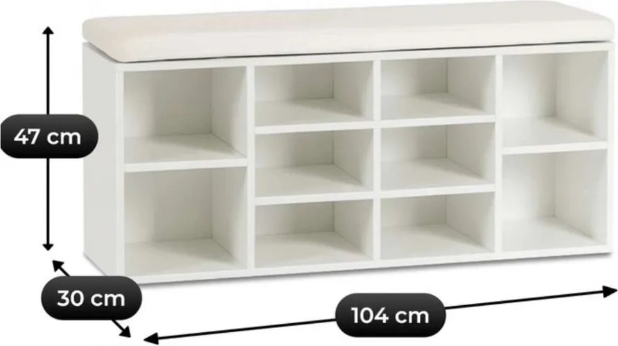 Botník Inade, bílá