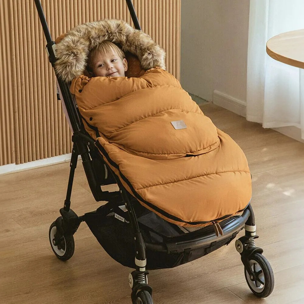 Tutumi Teddy, dětský spací pytel GROW-UP N, karamelová, NAZ-06613