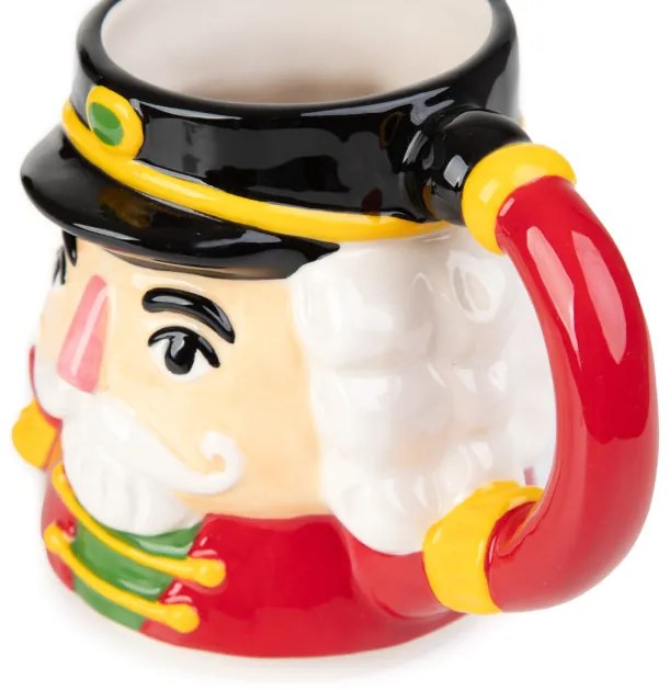 Hrnek NUTCRACKER SHAPE červený 873299 400 ml