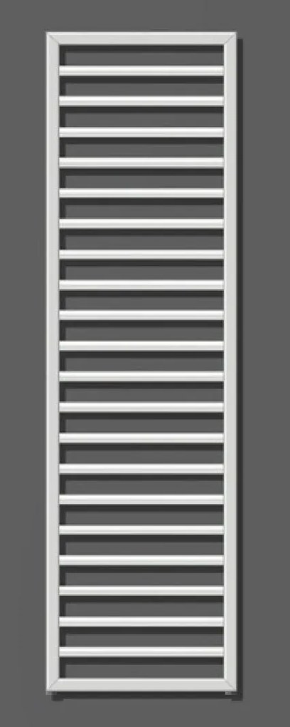 Zehnder Subway - Koupelnový radiátor 155x45 cm, rovný, středové připojení 5 cm, nerez ocel SUBI-150-045