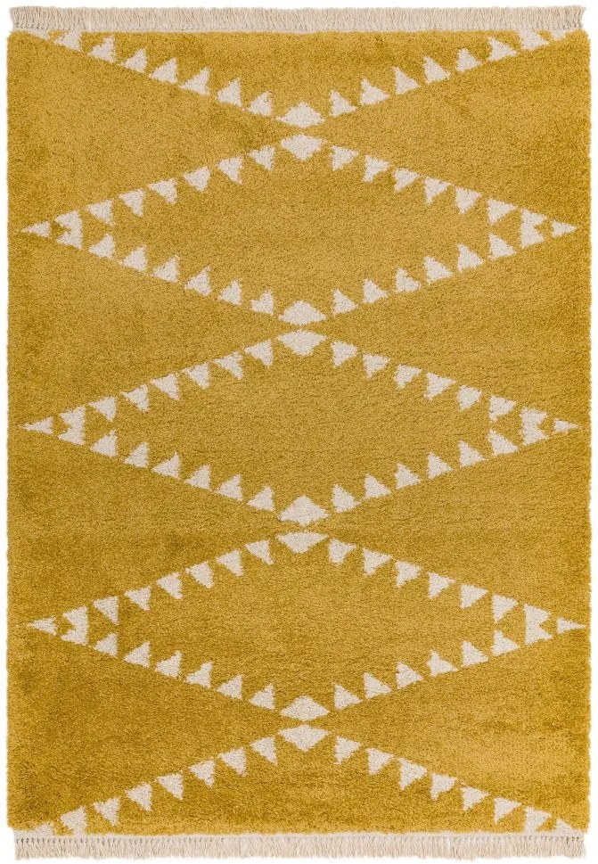 Žlutý koberec Lever Mustard Rozměry: 200x290 cm