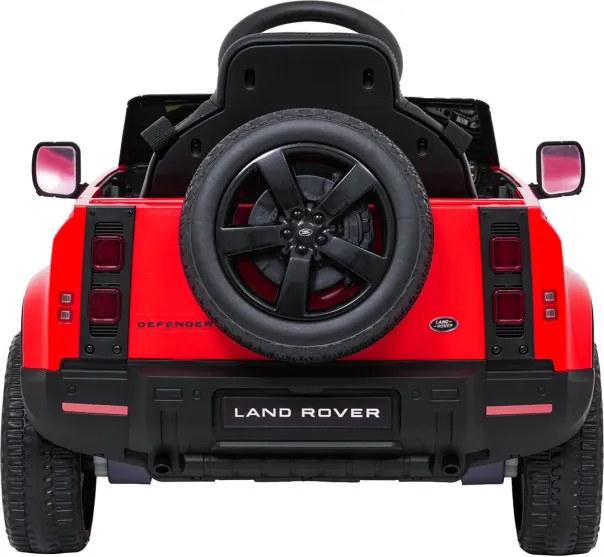Elektrické autíčko Land Rover Defender červené