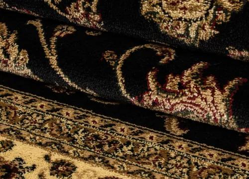 Koberce Breno Kusový koberec MARRAKESH 210 Black, Černá, Vícebarevné, 200 x 290 cm