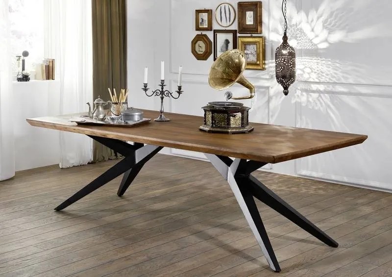 Bighome - PURE NATURE Jedálenský stôl 270x105 cm, lakovaná akácia