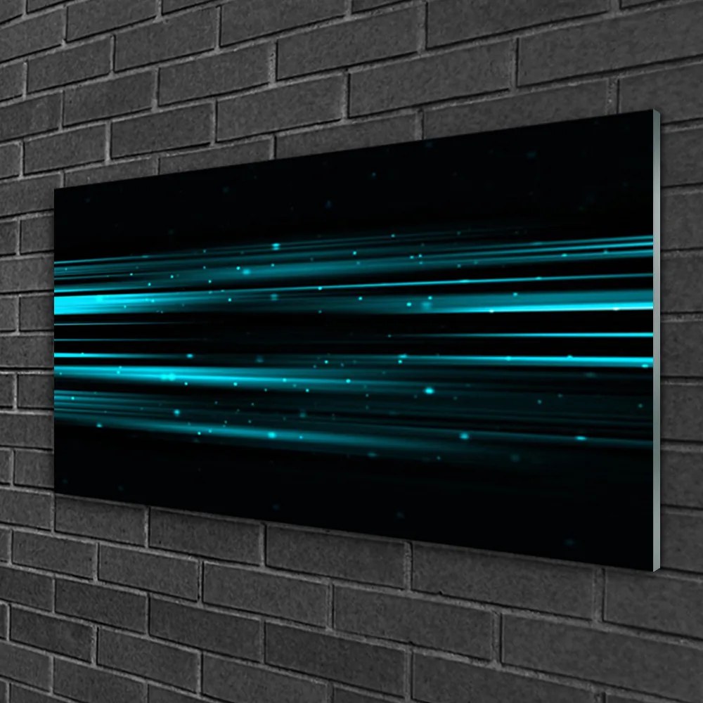 Obraz na skle Abstrakce Umění 100x50 cm