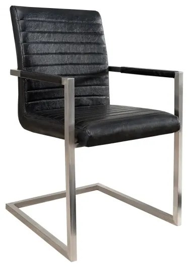 INV Konferenční židle Wilde antik černá