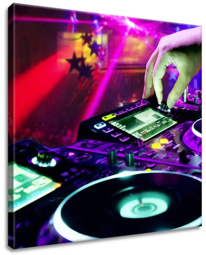 Gario Obraz na plátně DJ sequence set Velikost: 30 x 30 cm