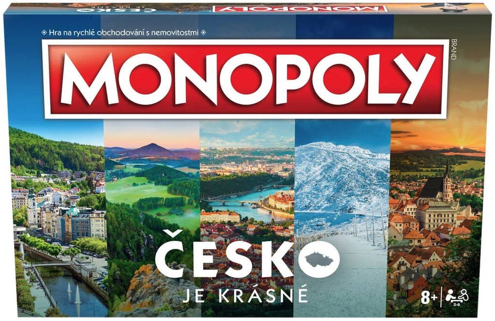 HASBRO MONOPOLY Česko je krásné *SPOLEČENSKÉ HRY* wm01808
