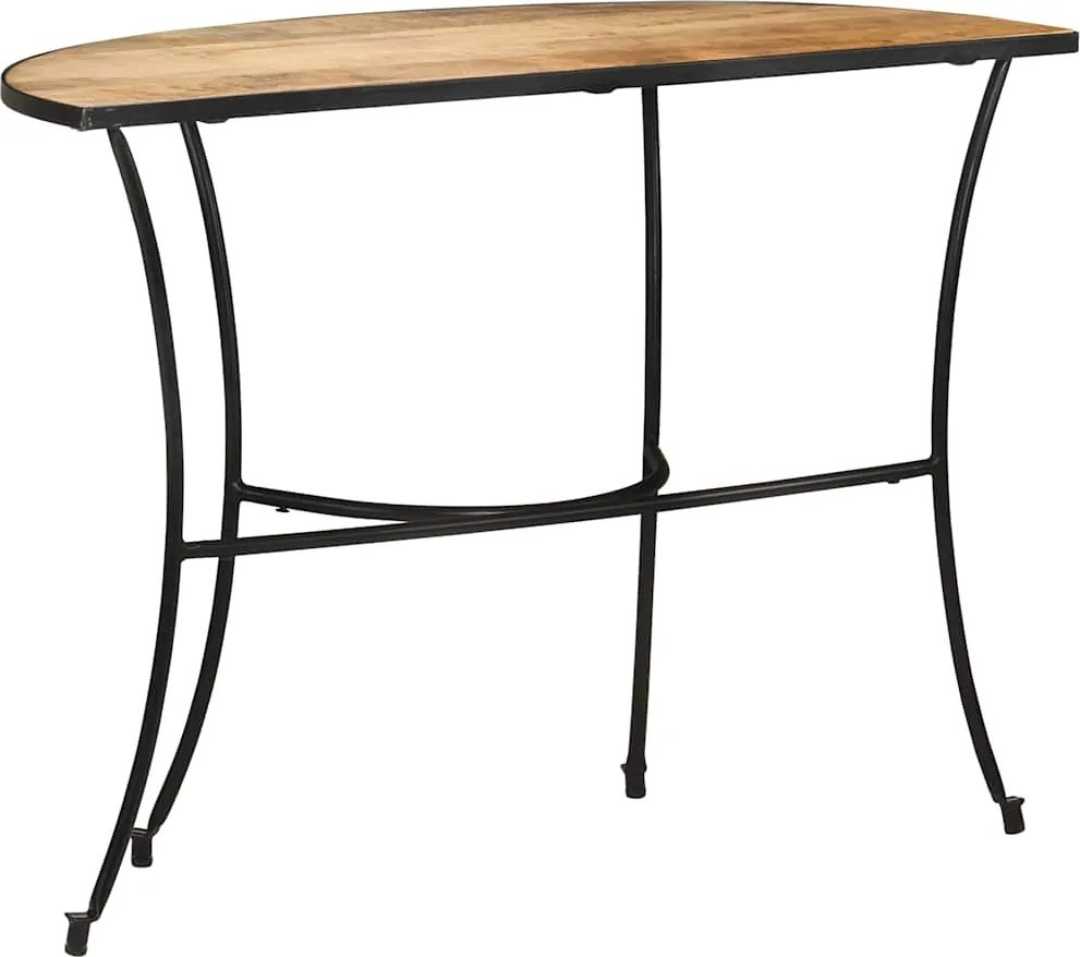 Odkládací stolek 110 x 40 x 77 cm masivní mangovníkové dřevo 321948