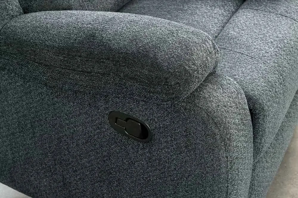 Designové křeslo Movie tmavě šedé