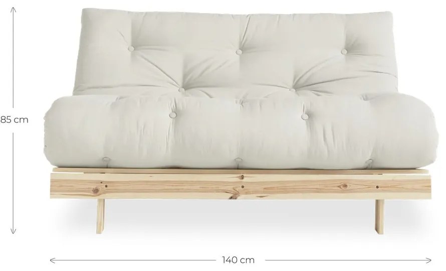 Variabilní pohovka Karup Design Roots White/Dark Grey