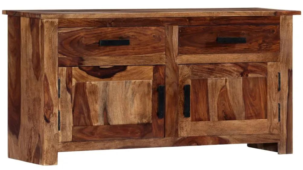 Příborník - masivní sheeshaamové dřevo | 100x30x50 cm