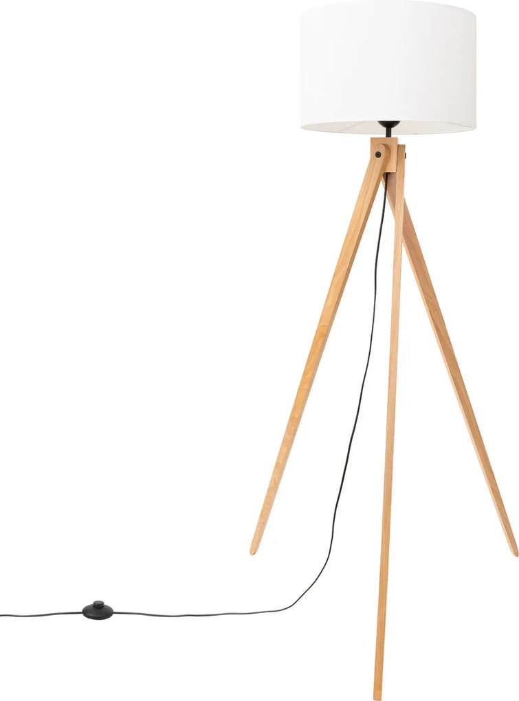 Sollux Lighting Stojací lampa NATT bílá