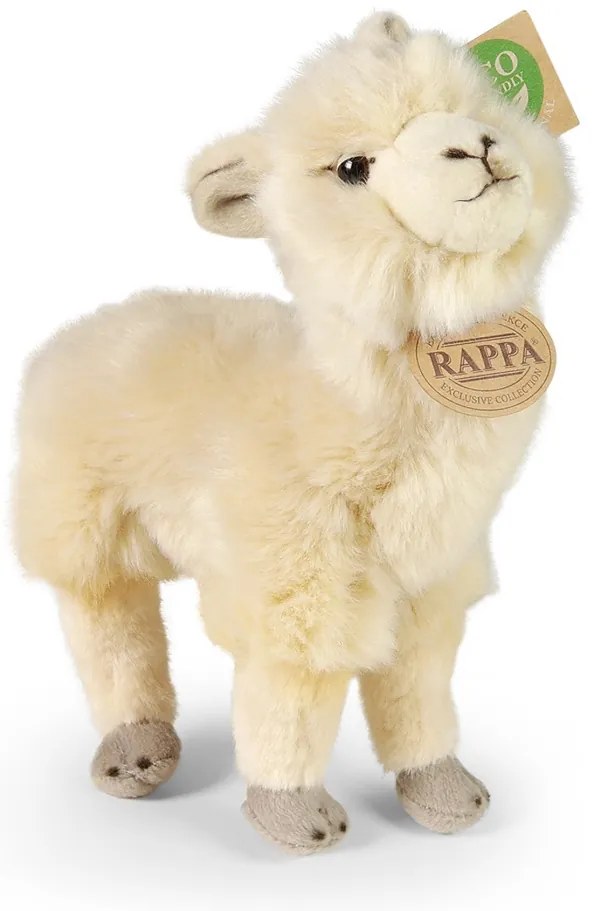 Rappa Plyšová lama Alpaka stojící 23 cm ECO-FRIENDLY