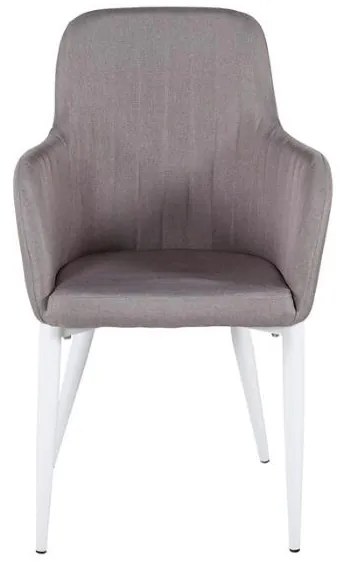 Comfort stolička šedá / bílá