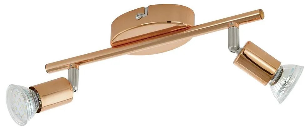 Eglo Eglo 94773 - LED bodové svítidlo BUZZ-COPPER 2xGU10/3W/230V EG94773