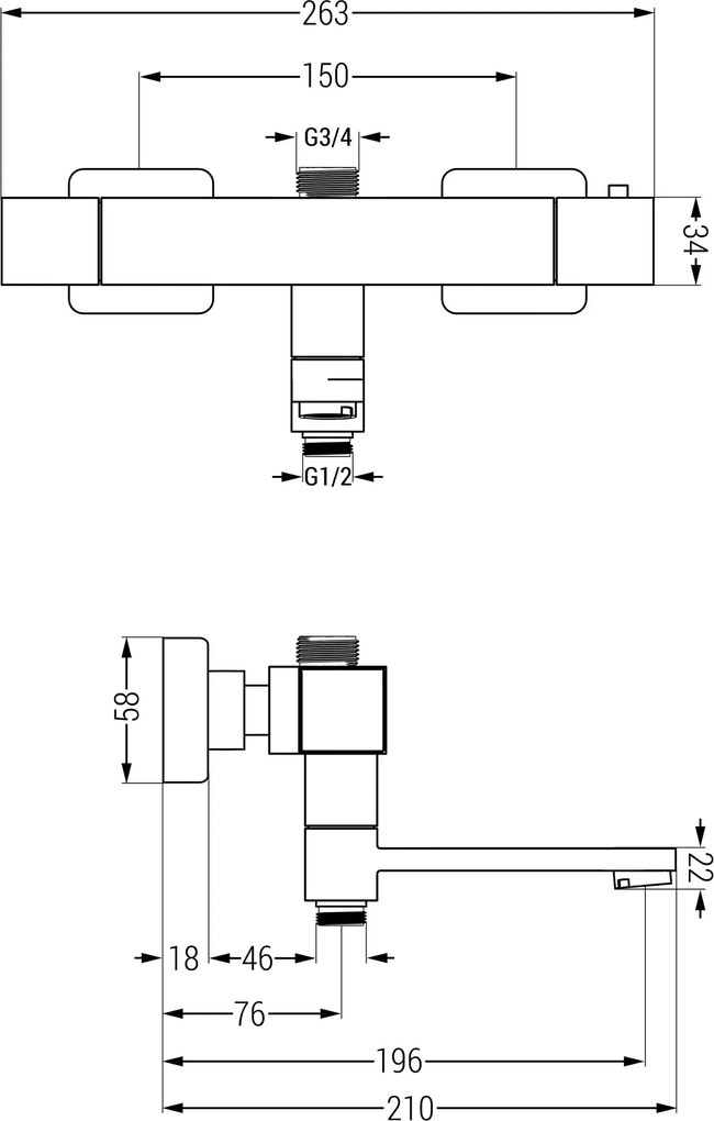 Mexen Tord sprchový set s dešťovou sprchou a sprchovou baterií Zero, černá, 77910200-70