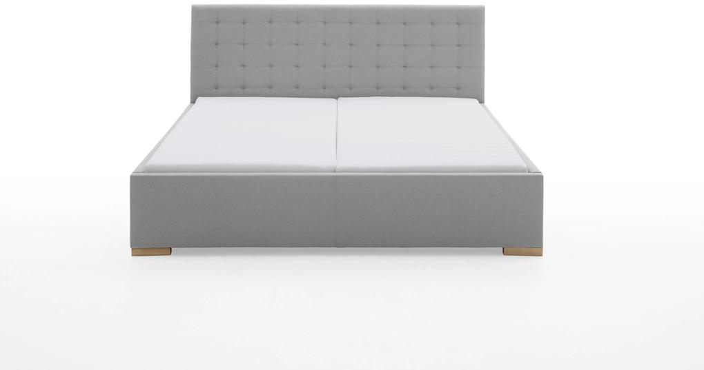Čalouněná postel CHICAGO 180x200 cm, šedá