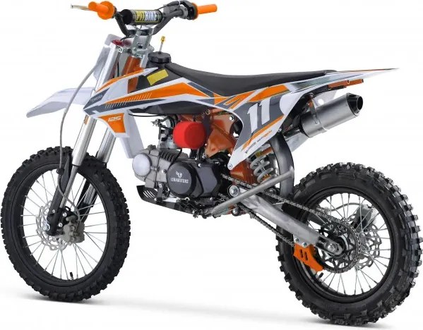 Leramotors Shark 125ccm 4T 17/14 - pitbike, oranžová