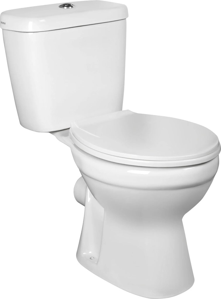 Novoterm WC kombi NV-Clear ZO se zadním odpadem a WC sedátkem