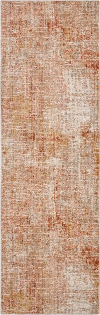 Hanse Home, Běhoun Cairo 105585 Gizeh Cream Red – na ven i na doma, 80x200, oranžová, chodba / předsíň
