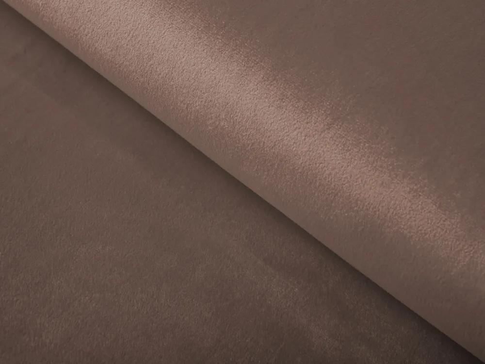 Biante Sametový povlak na polštář SV-008 Světle hnědý 30 x 50 cm