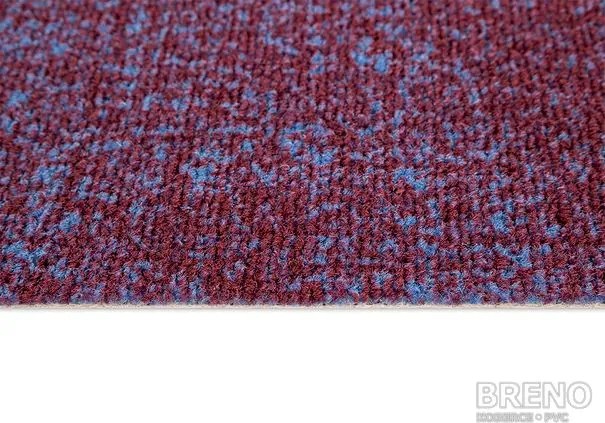 Breno Metrážový koberec CHROMA 71 fialový, šíře 400 cm, Vícebarevné