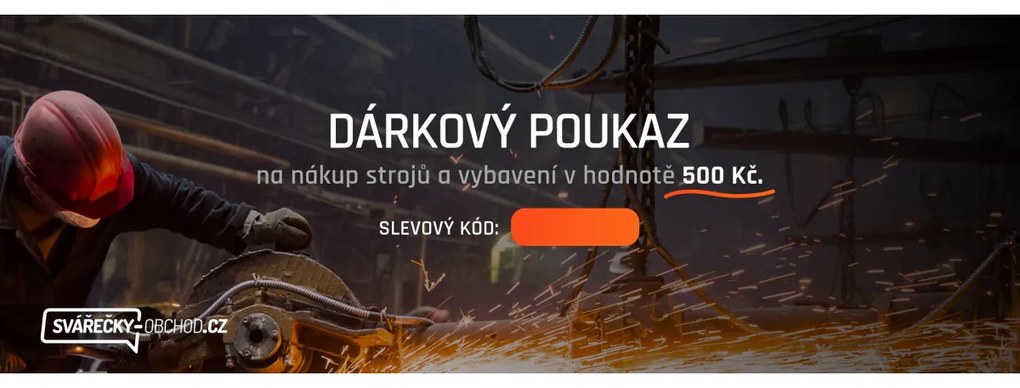 Dárkový poukaz v hodnotě 500 Kč