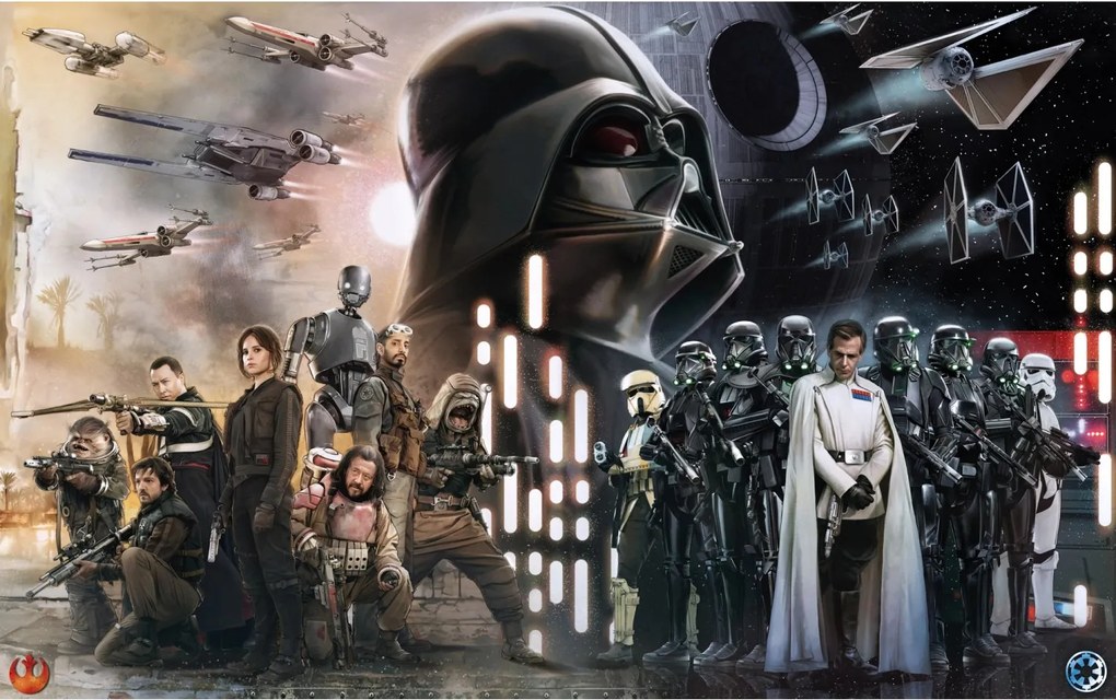 Komar Vliesová fototapeta Star Wars Collage 400 x 250 cm