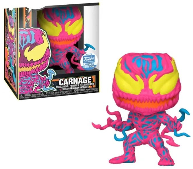 Figurka Funko Pop Carnage Venom 9 cm Marvel Varianta: Carnage turbo