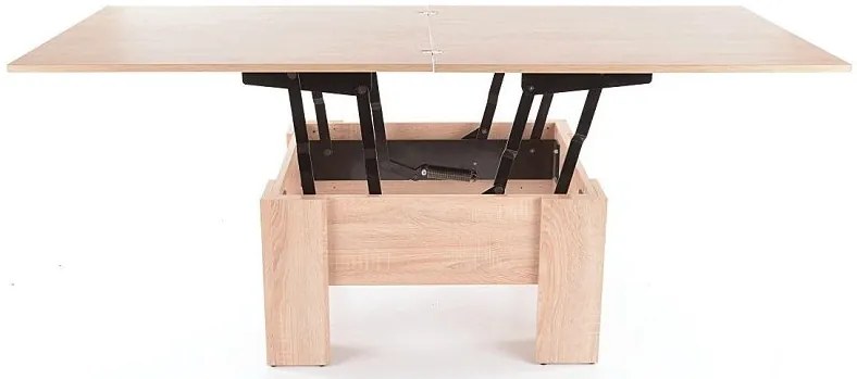 Konferenční stolek zvedací a rozkládací OLA - dub sonoma