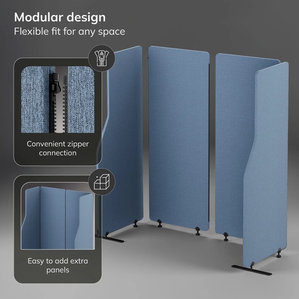Akustická stěna SADIE Frozen Lake 260/145 cm
