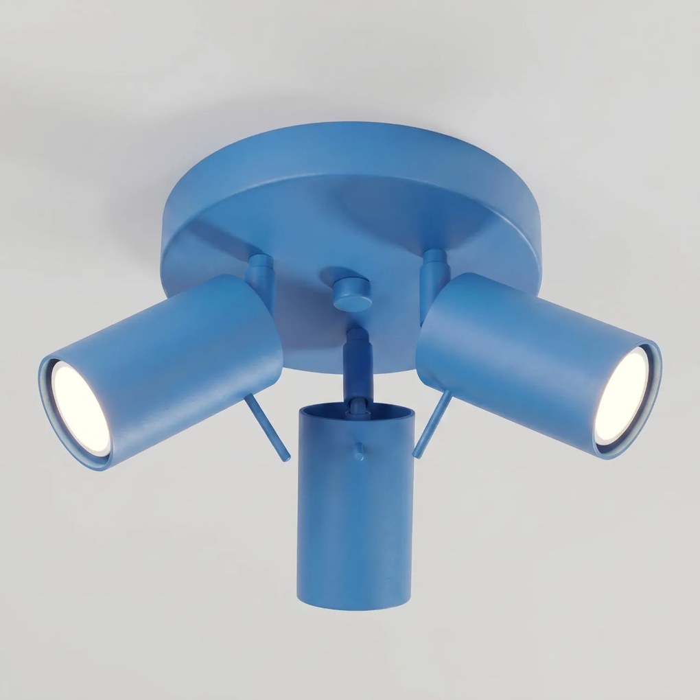Sollux Lighting Stropní svítidlo RING 3P azurové