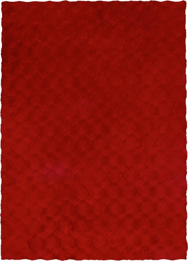 XXXLutz KOBEREC S VYSOKÝM VLASEM, 80/150 cm červená Kayoom - Online Only koberce & rohožky - 005937146801