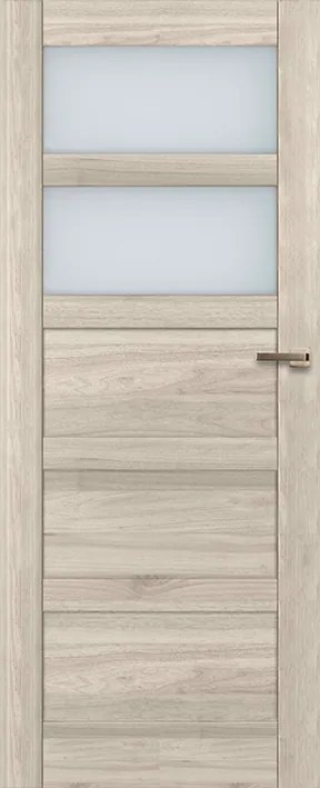 Interiérové dveře vasco doors BRAGA model 3 Průchozí rozměr: 60 x 197 cm, Orientace dveří: Pravé dveře, Dekor: Dub Viking