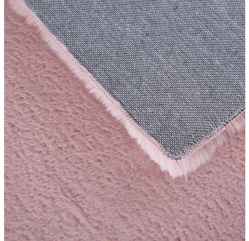 Ayyildiz Kusový koberec POUFFY 5100, Růžová Rozměr koberce: 80 x 250 cm