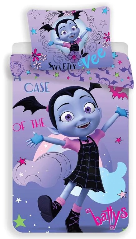 Jerry Fabrics povlečení bavlna Vampirina 140x200 70x90