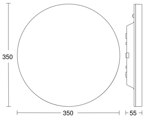 Steinel-LED Stmívatelné svítidlo se senzorem RSPROR20BASIC 15,3W/230V IP40 4000K