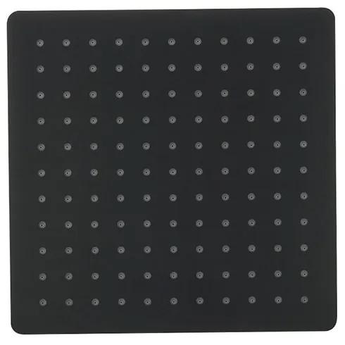 Besco Sprchová hlavice - čtverec Uni S B Černá (30x30 cm)